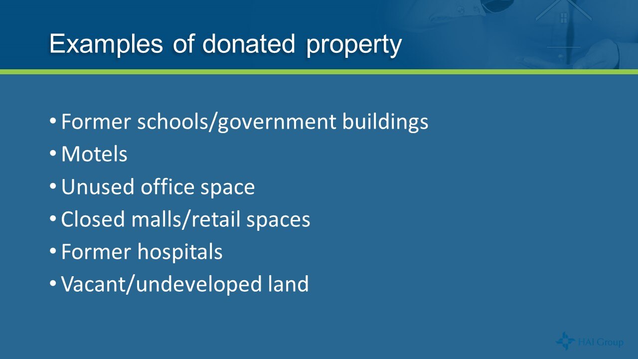 Questions to Consider Before Accepting Donated Property